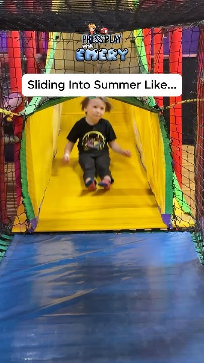 Sliding into summer like… ☀️ #familyfun #funforkids #summer - YouTube