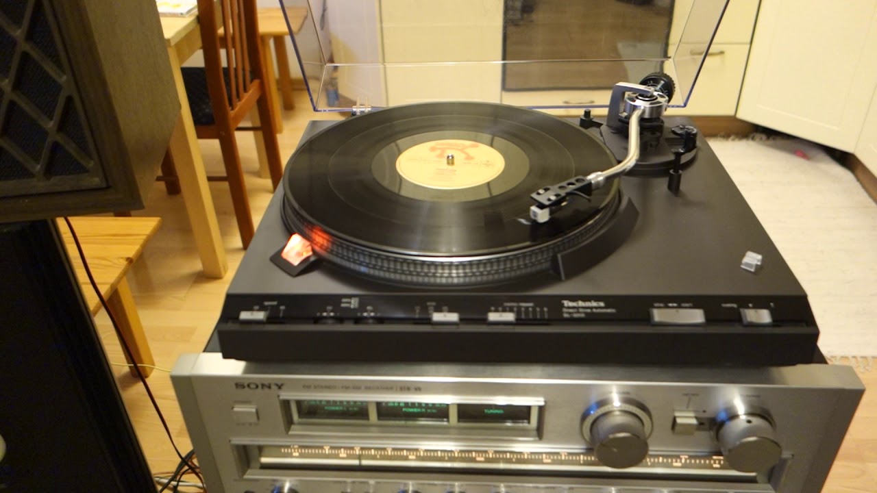 Technics SL-3310 Sony STR-V5 Sony SS-830 - YouTube
