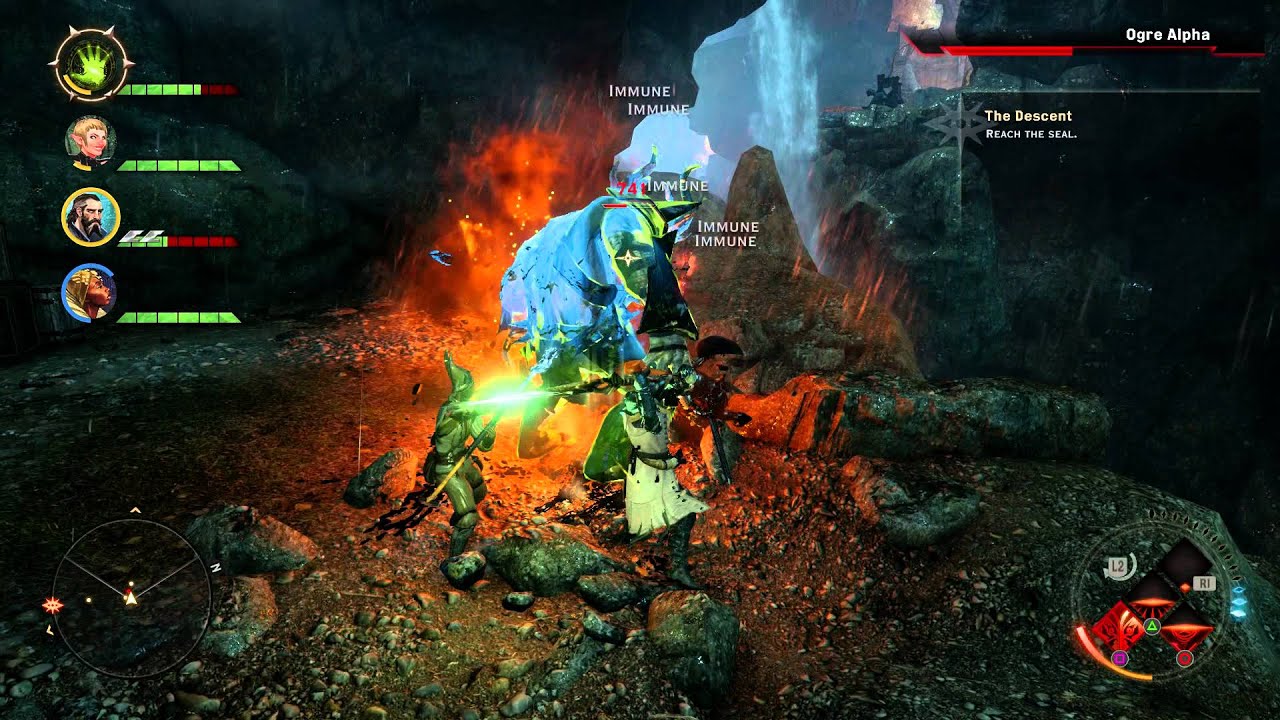 Dragon Age: Inquisition The Descent - Opening 15 Minutes (Cutscenes ...