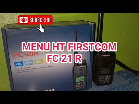 MENU HT FIRSTCOM FC 21 R - YouTube