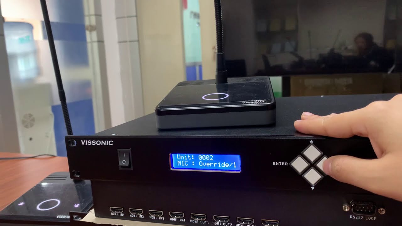 VISSONIC DCP2000 Controller with EQ Feature - YouTube