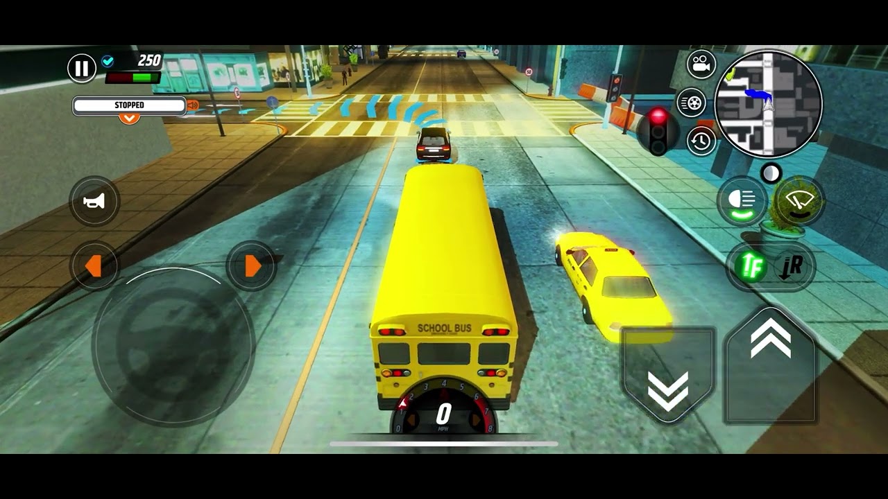 School Bus Driving in New York | part 4 | Game based Learning | learn driving | #youtube #gaming ...