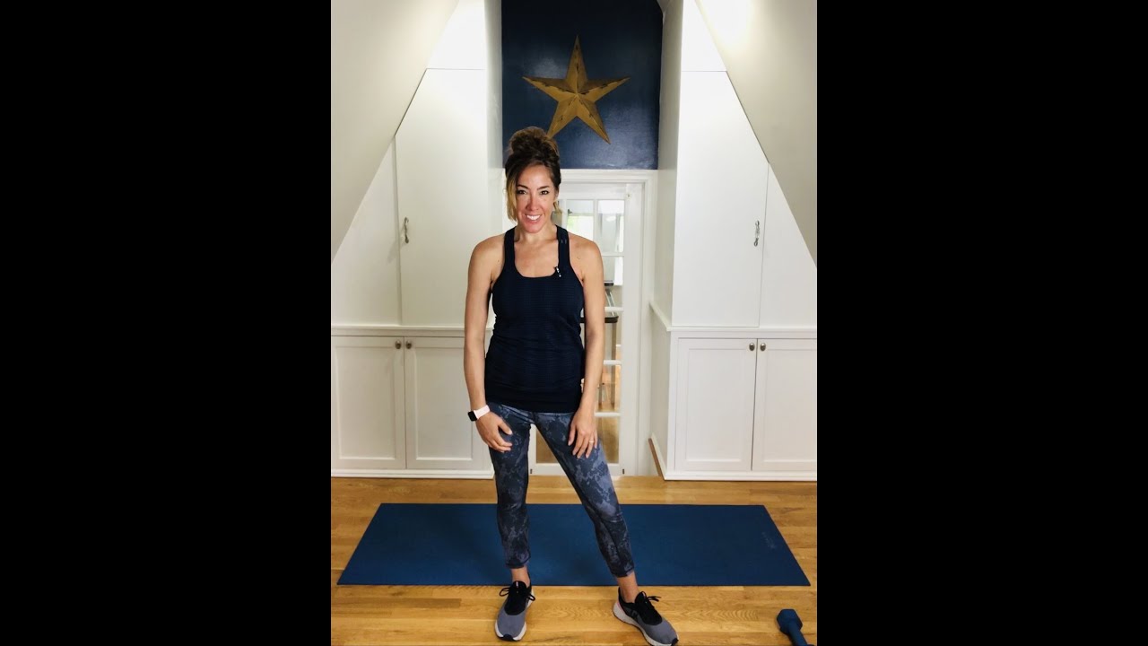 Day 4 of the 21-Day Tone Your Tushy Challenge - YouTube
