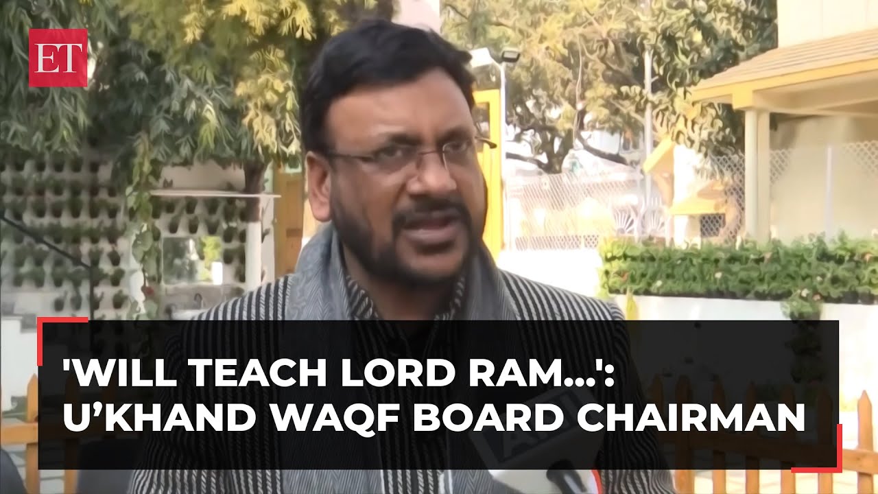 'Will teach Lord Ram instead of Aurangzeb...': Uttarakhand Waqf Board ...