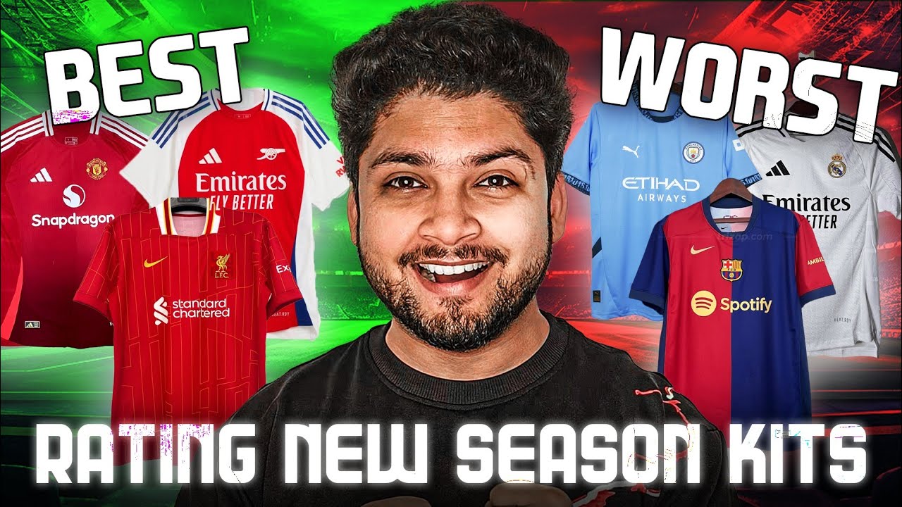RATING BEST & WORST FOOTBALL KITS 2024-25 - YouTube