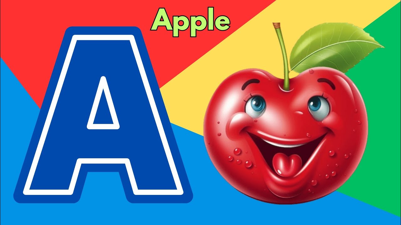 ABC Alphabet Learning | Best ABC Video | A for Apple | ABCD Alphabets ...