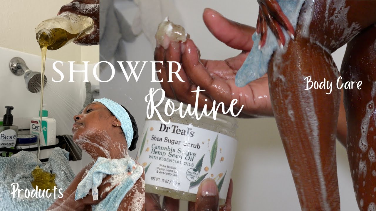 SHOWER ROUTINE + MY FAVORITE AFFORDABLE BODY PRODUCTS | NO TALKING JUST ...