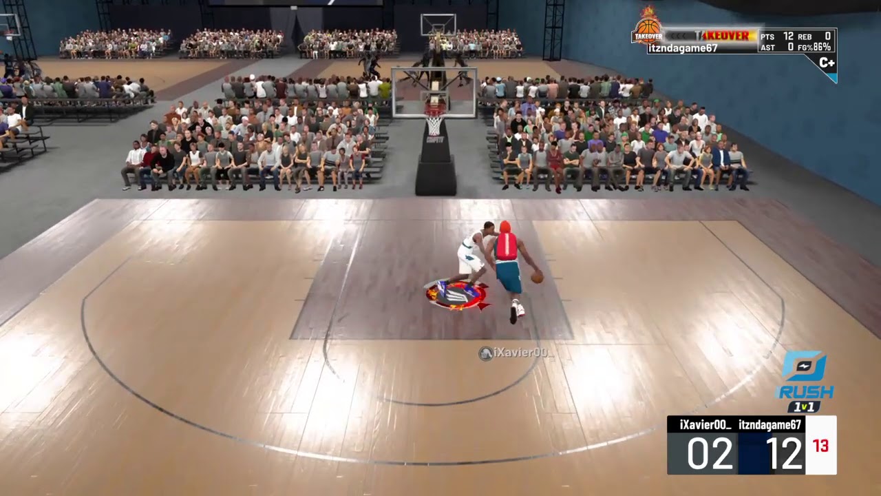 NBA 2K21 1v1 Rush Gameplay Part 1 - YouTube