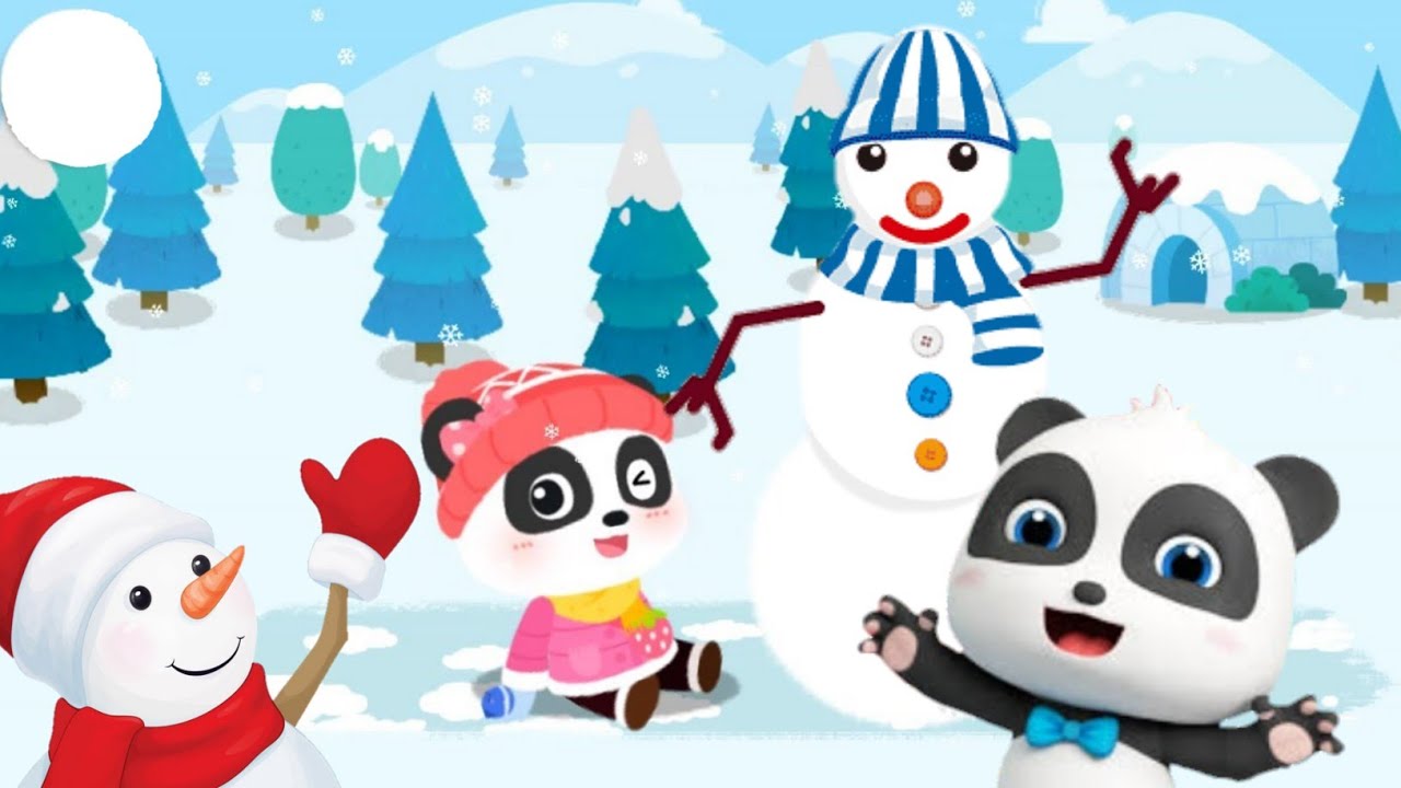 Baby Panda's Four Seasons - BabyBus Game - YouTube