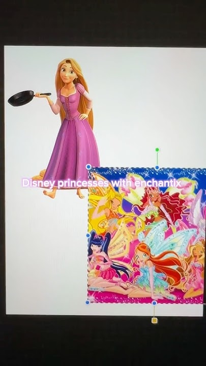 Rapunzel with enchantix ☀️ #winxuniverse #disneyprincess #winx #disneycharacter #rapunzel - YouTube