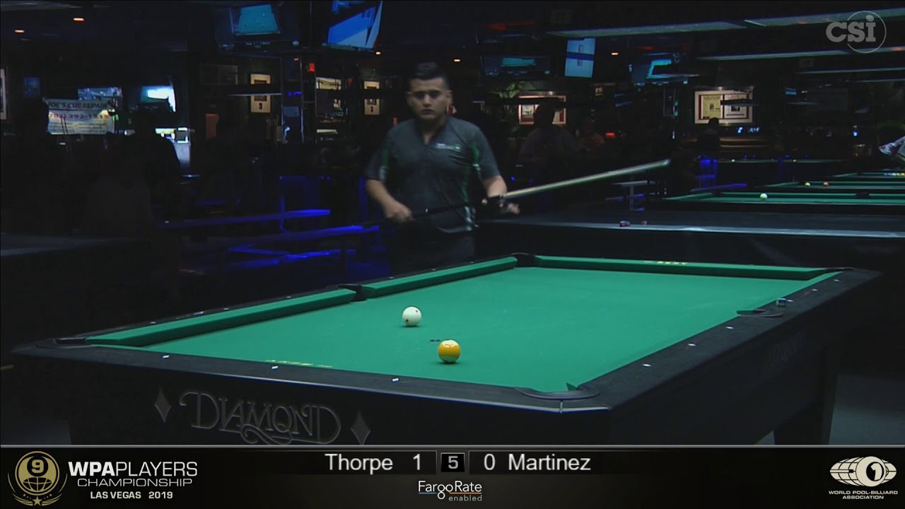 Billy Thorpe vs Gerson Martinez: 2019 WPA Players Championship ...
