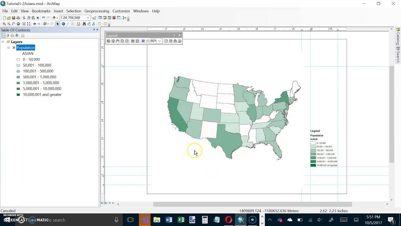 ArcMap GIS Tutorial 03-02, pages 108-109 - YouTube