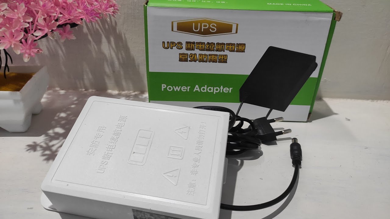 Unboxing UPS power adapter #Upsmini #rtrwnet #gsm - YouTube