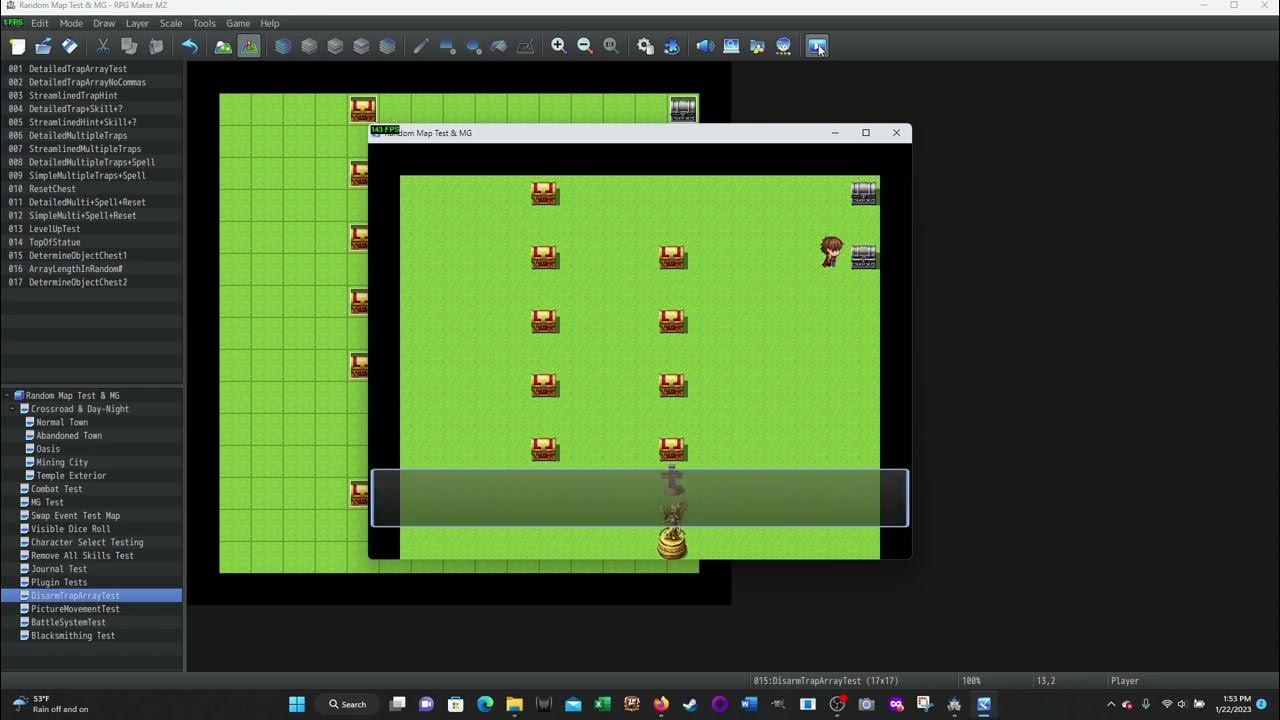 RPG Maker MZ Tutorial Teaser: Random Determination of Data for Chests - YouTube