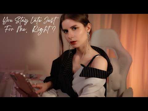 ASMR Roleplay - You Try to Work… But Your Boss Has Something Else in Mind