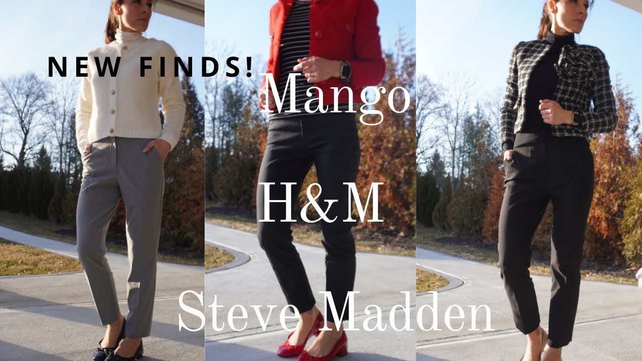 H&M & Mango Clothing Haul | Jackets, Trousers, Sweaters, Tops & Shoes ...