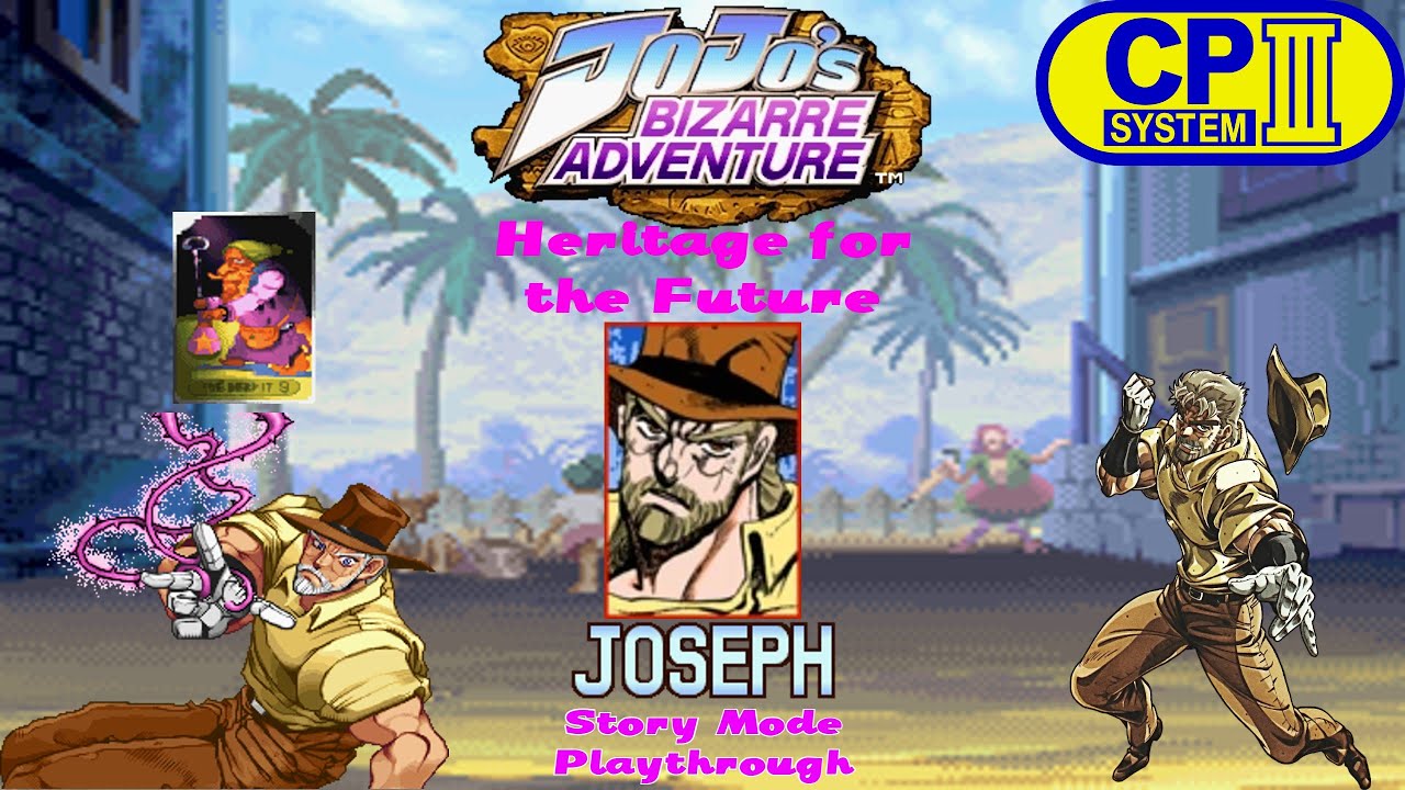 Jojo's Bizarre Adventure: Heritage for the Future - Joseph Playthrough ...