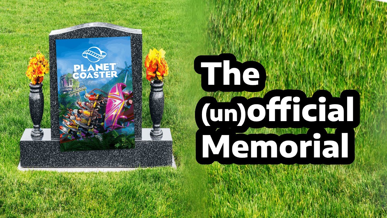 The Unoffical Planet Coaster Memorial Service - YouTube