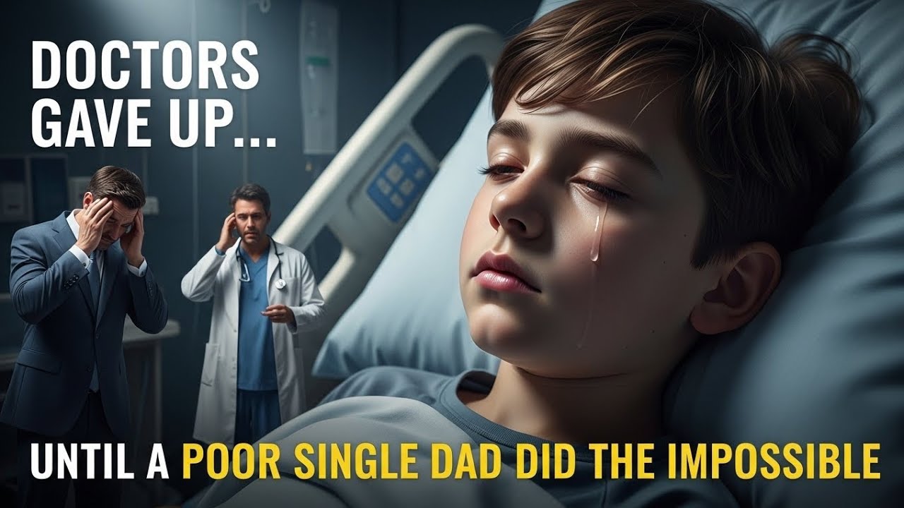 Doctors Gave Up on a Billionaires Son Until a Poor Single Dad Did the ...