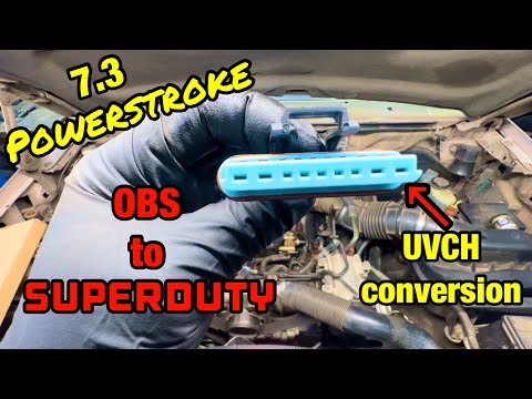 OBS 7.3 to Superduty UVCH conversion - YouTube