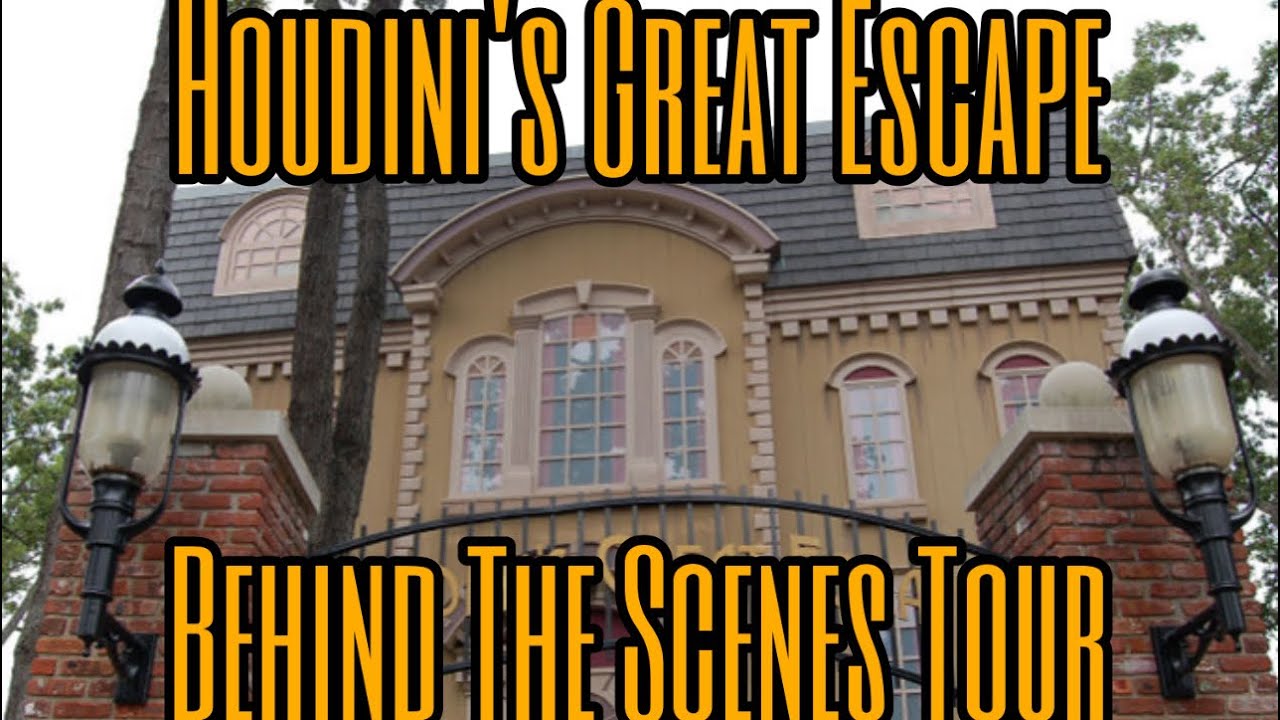 Houdini’s Great Escape Behind The Scenes Tour at Six Flags Great ...