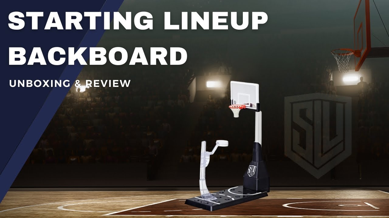 Starting Lineup Backboard Unboxing & Review for 1/12 Scale Figures ...