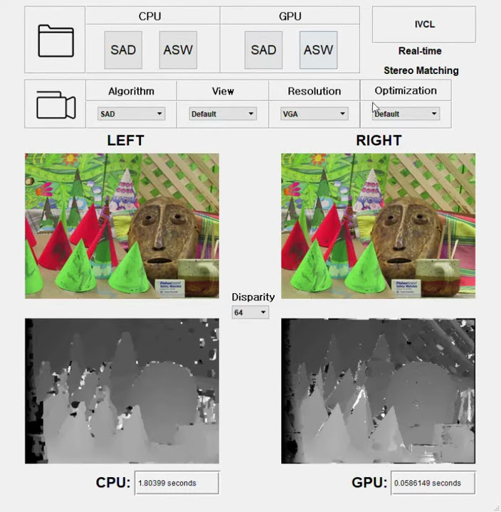 Stereo Matching on Desktop GPU - YouTube