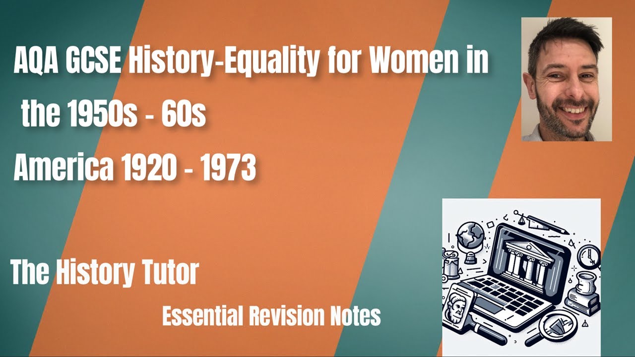 Equality for Women in the 1950-60s America- AQA GCSE History Revision ...