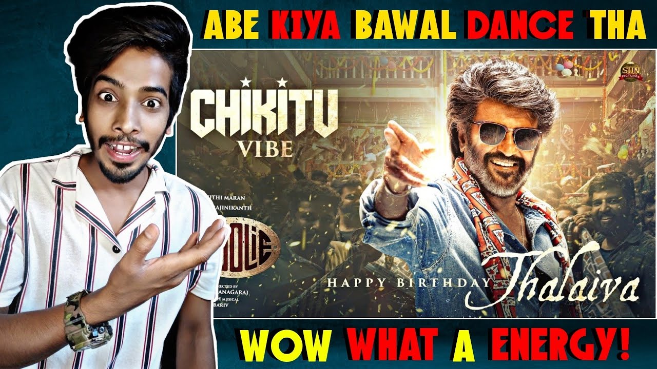 Chikitu Vibe Promo Review | COOLIE - Chikitu Vibe Reaction |Superstar ...