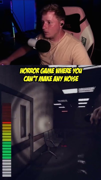 Horror Game Where You Cant Make Noise Funny Scary Horror Panicore