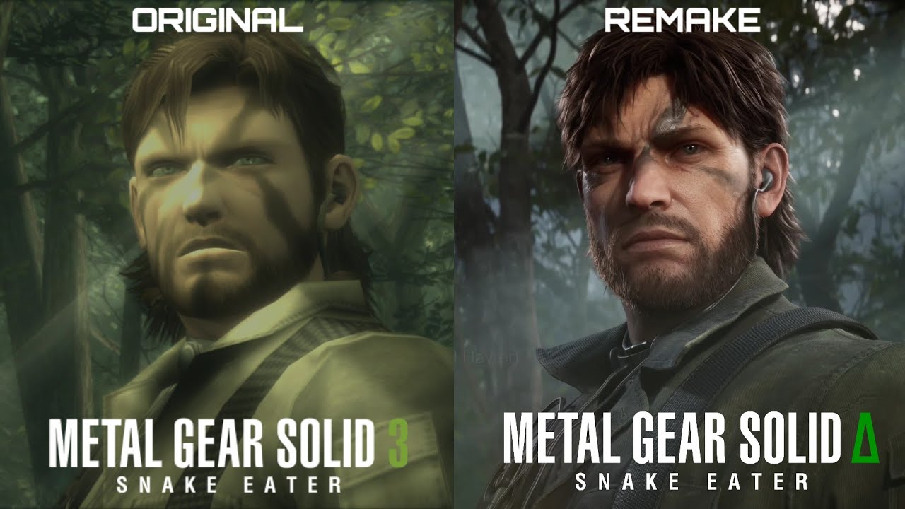Metal Gear Solid Delta: Snake Eater (2025) vs Metal Gear Solid 3 - Side ...