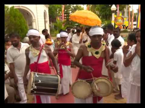 Hiru Shakyasingha Mangalya - GILANPASA POOJAWA (Waskaduwa Temple) - YouTube