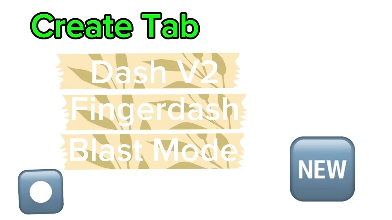 I created my Geometry Dash Create Tab - YouTube