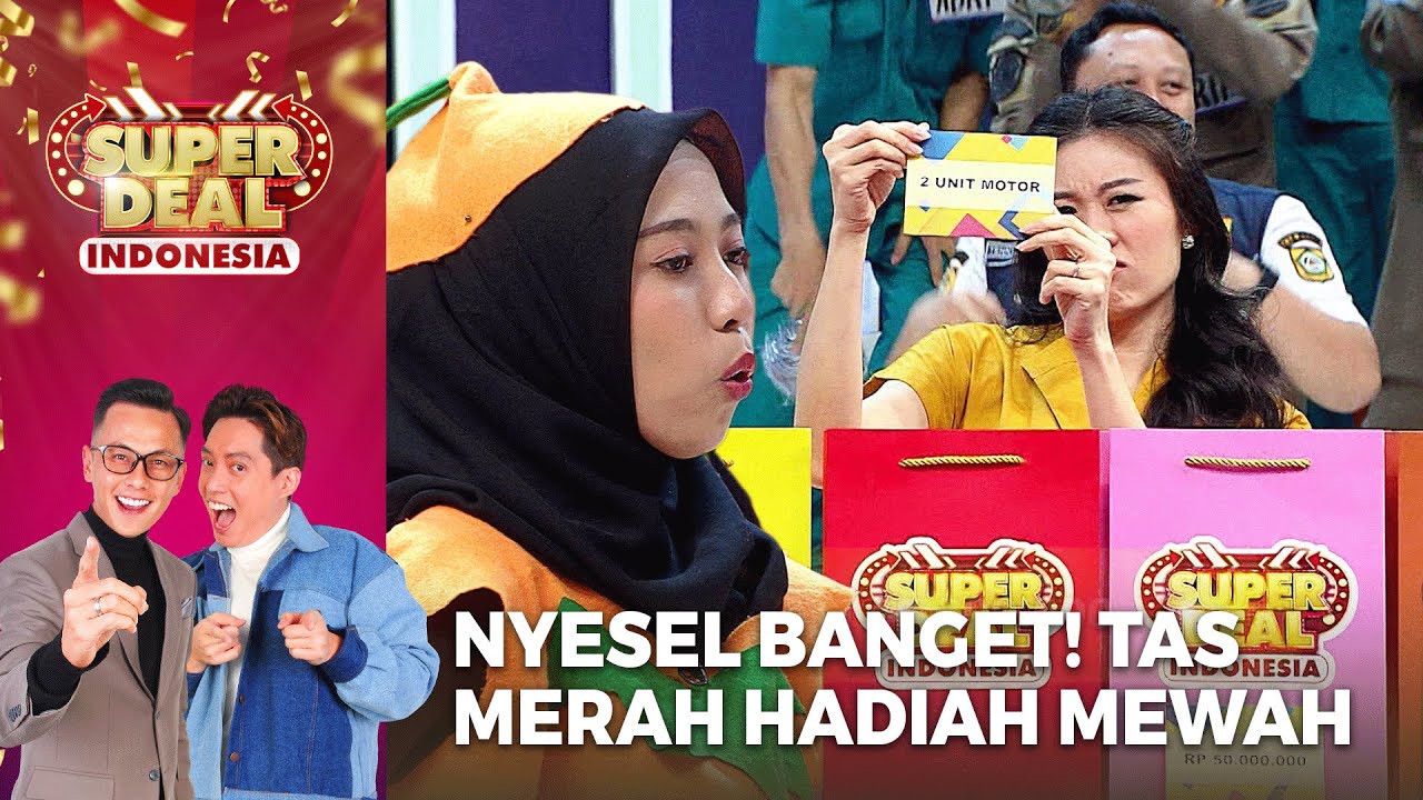NYESEL BANGET! Tas Merah Ternyata Hadiah Mewah | SUPER DEAL INDONESIA ...