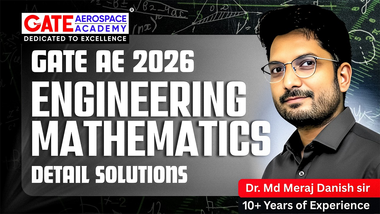GATE Aerospace 2026 Engineering Mathematics Detailed Solution | GATE ...