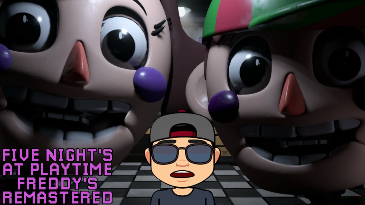FIVE NIGHTS AT PLAYTIME FREDDY'S REMASTERED 3.0 | NIGHTS 5, 6 AND ...