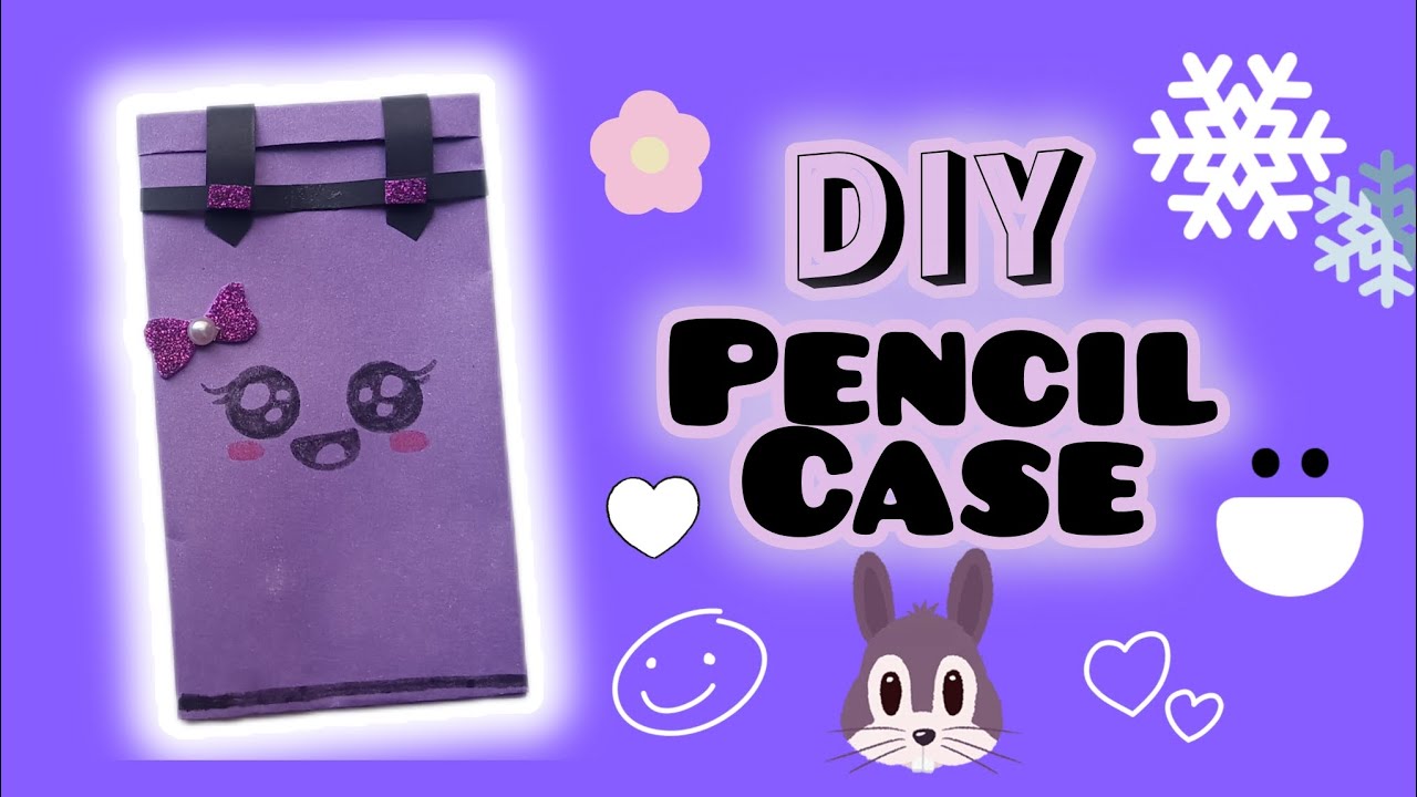 DIY/Cute Origami Paper Pencil Case/Paper Craft Making/Pencil Case with ...