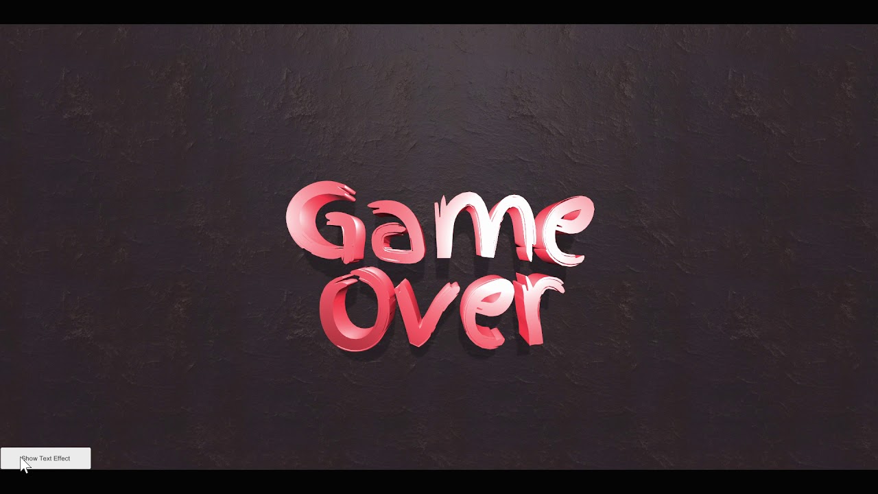 3D Text Effects - Unity 3D - YouTube