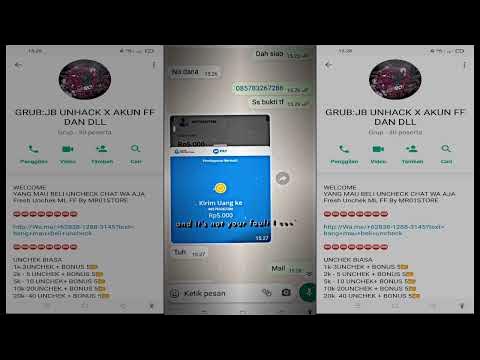 GRUB JUAL AKUN UNHACK 2023 TERBARU - YouTube