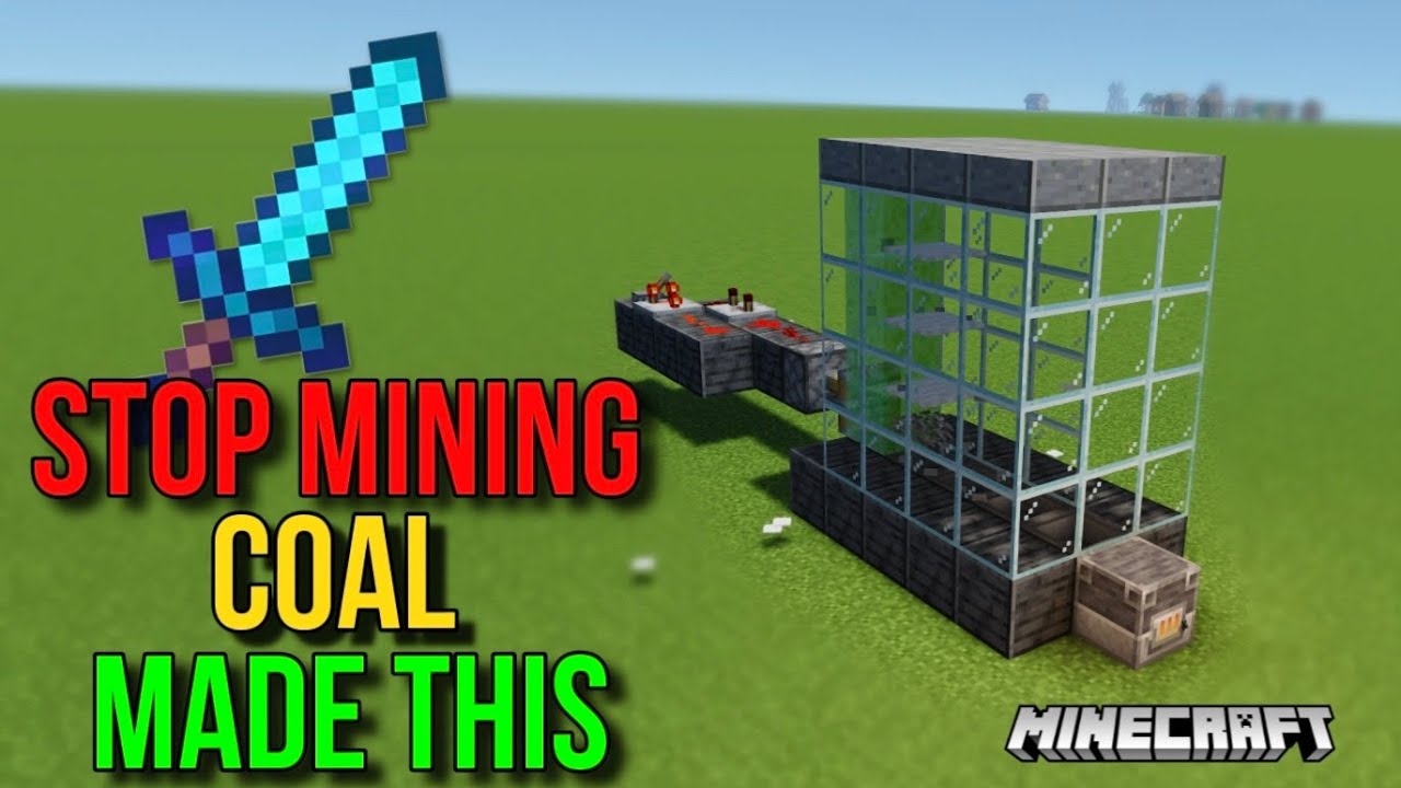 Stop Mining coals Make This Ultimate Fuel Farm 🍪 #minecraft #tutorial # ...