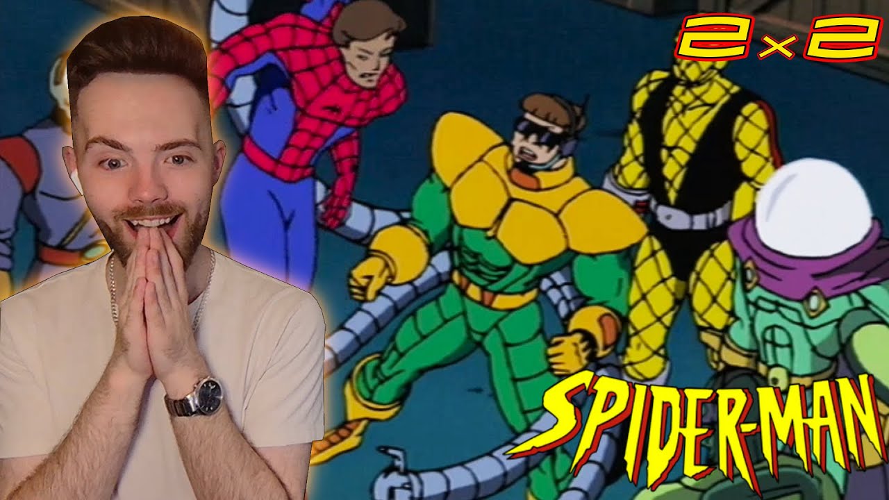 Spider-Man The Animated Series 2x2 "Neogenic Nightmare: The Battle of ...