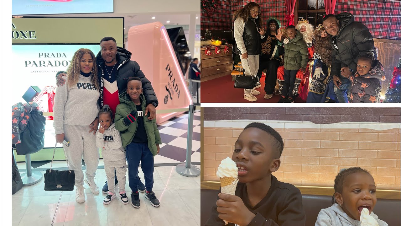 Christmas boxing day with my family#westfield parque sur - YouTube