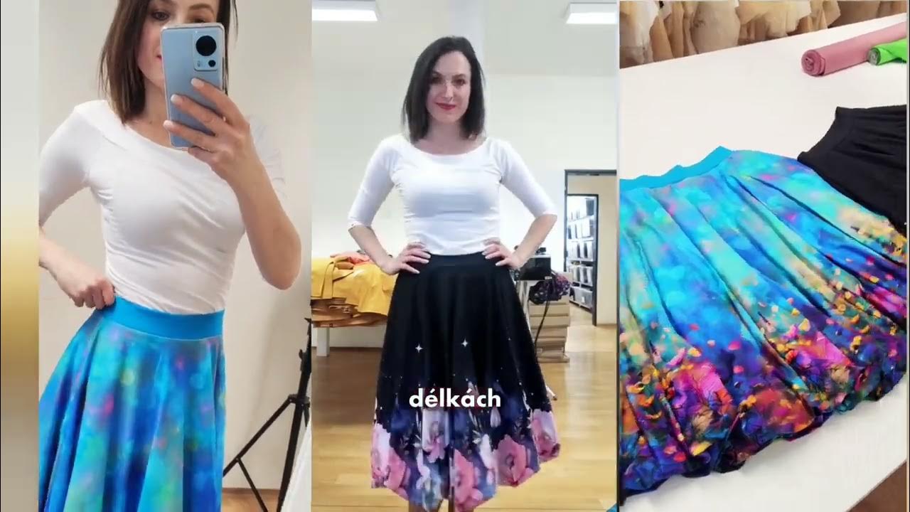 Jarní kolekce - sukně ATTICA - YouTube