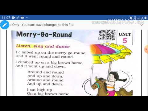 1st English U-5 A Merry go round poem Explanation - YouTube