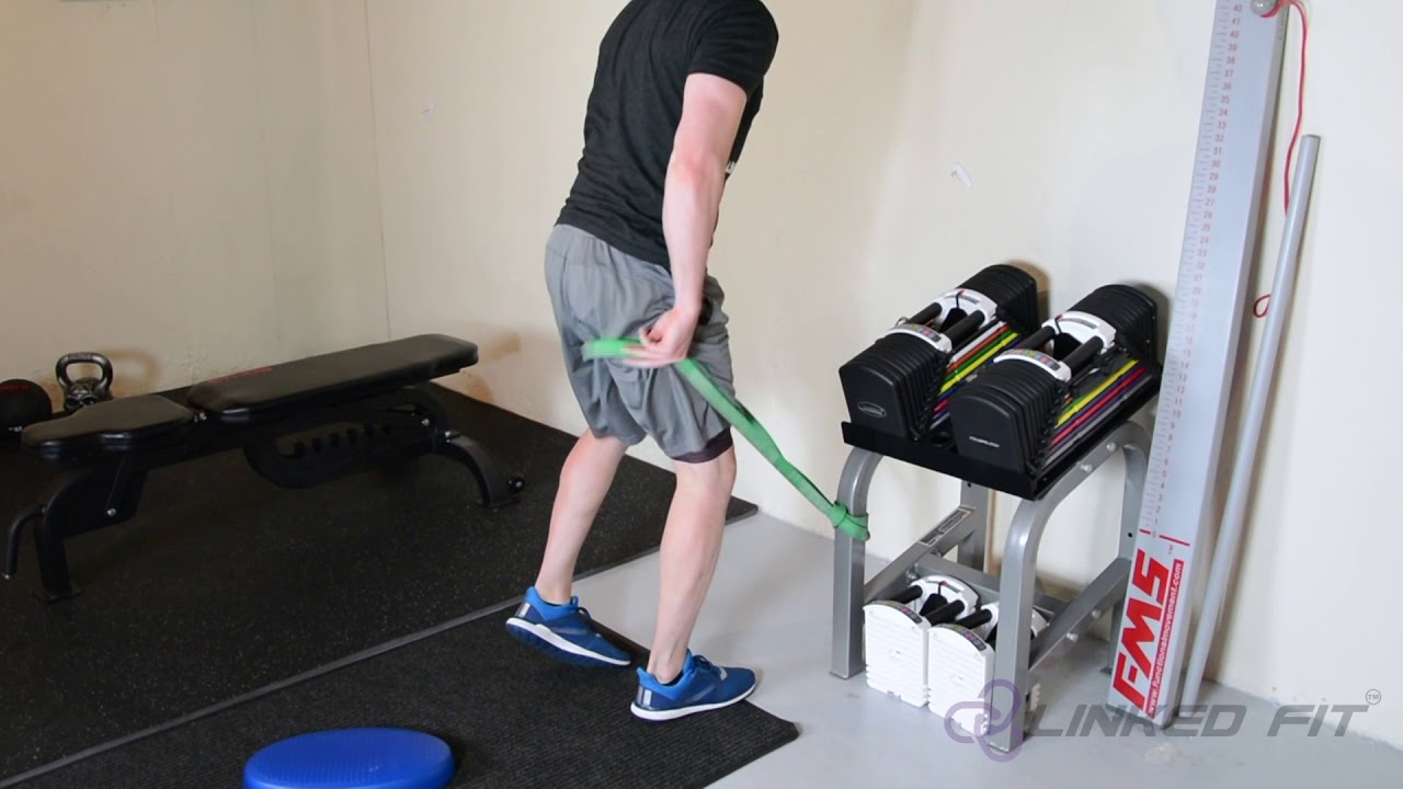 Mobility: RB Anterior Hip Distraction (Hold Leg) - YouTube