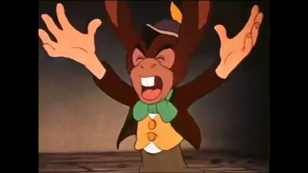 Pinocchio - Transformation Scene (Original Dutch 1946 Version) - YouTube