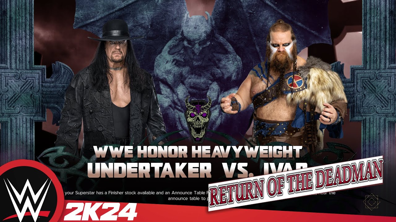 WWE Return Of The Deadman 2024 - The Undertaker VS Ivar - YouTube