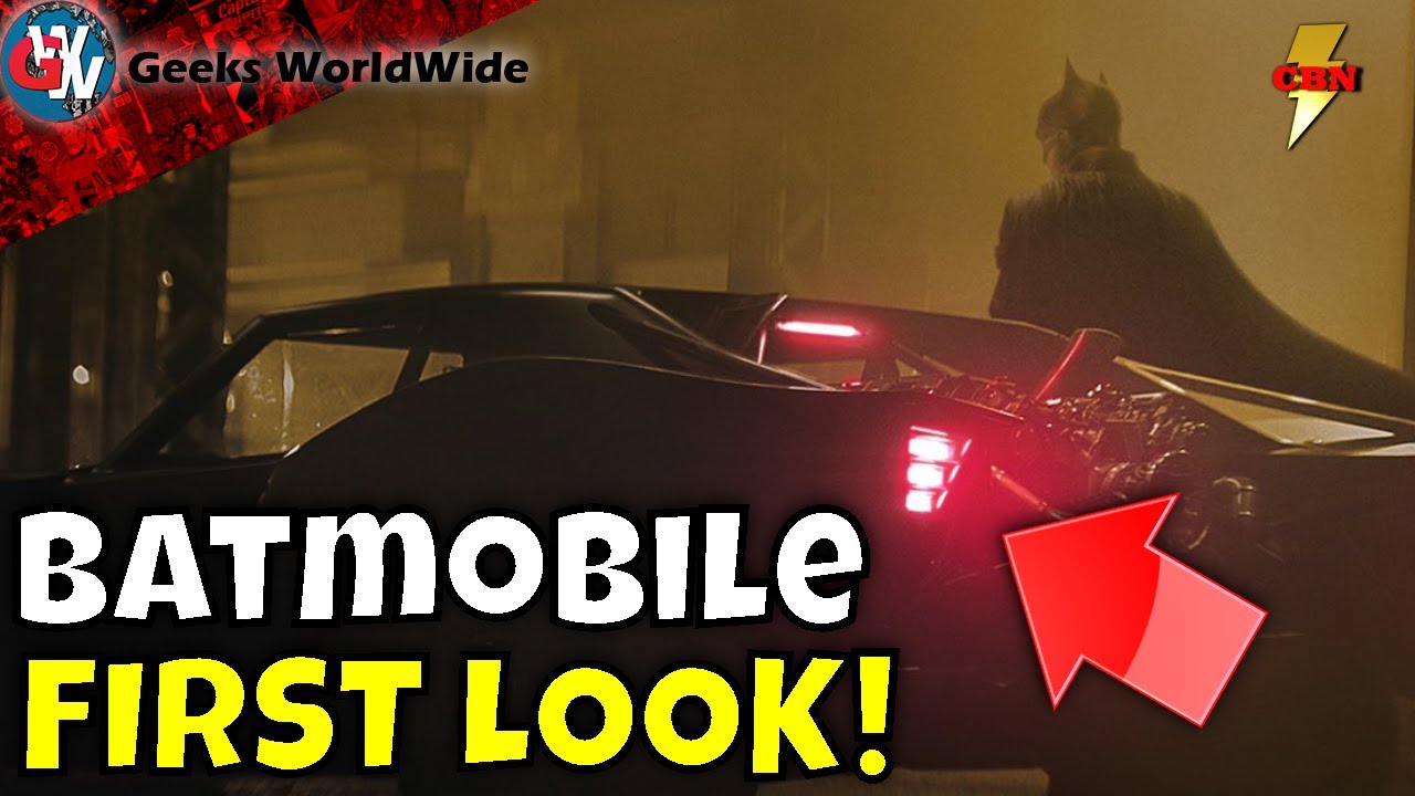 Matt Reeves Batman Batmobile First Look The Batman 2021 - YouTube