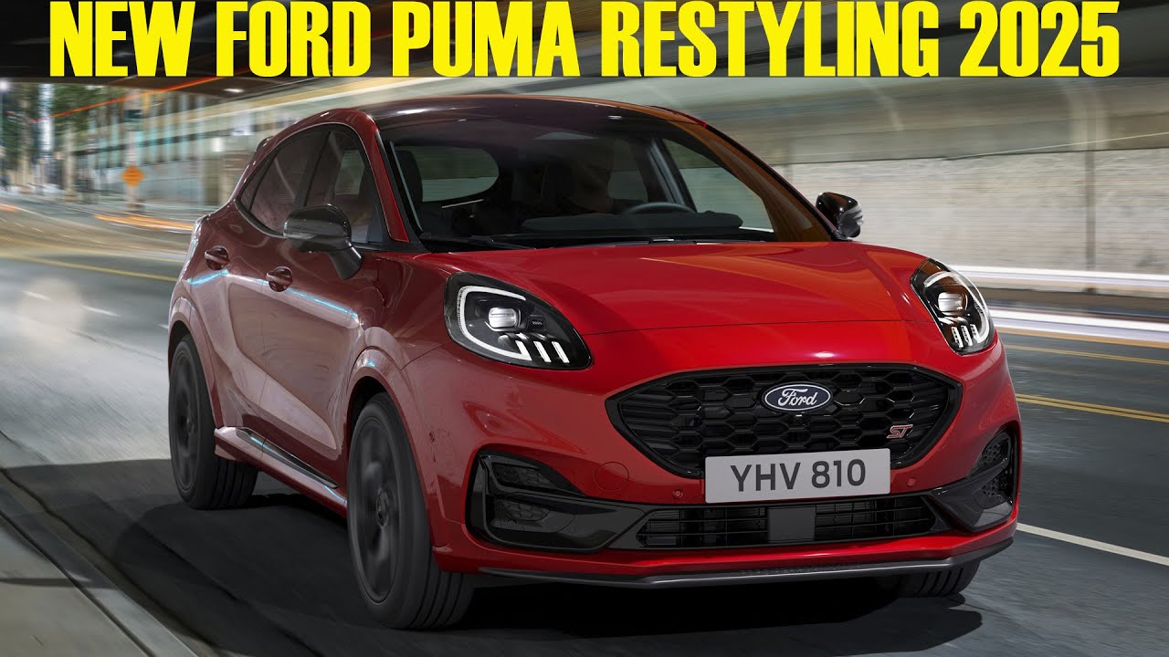 2025 New Ford Puma Restyling - Full Review! - YouTube