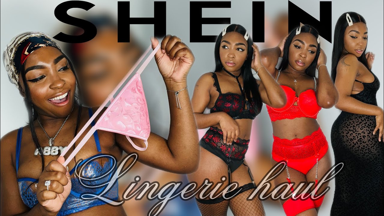 A Sexy Shein Lingerie Try On Haul Youtube